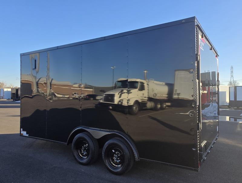 2025 Titanium 8.5x16 BlackOut .080 Polycore Ext - 7' Int Ht Enclosed ...