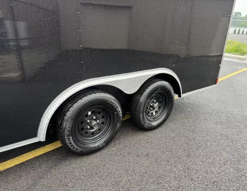 2025 Titanium 8.5x16 7' Int Ht - .080 Polycore Ext Enclosed Trailer / Car Hauler in Middletown ...