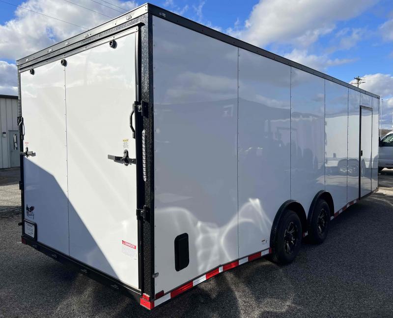 2023 Quality Cargo 8.5X24 Torsion Spread W/ Cabinets Enclosed Trailer ...