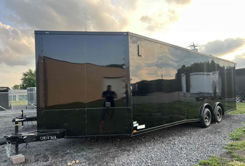 2023 Quality Cargo 8.5x24 BlackOut-Race Package Enclosed Trailer / Car ...