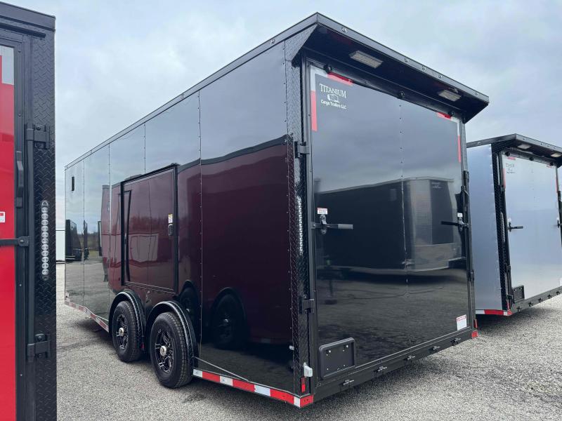 2024 Titanium 8.5x20 Torsion Spread-BlackOut-.080 PolyCore 3x Thicker ...