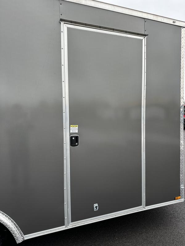 2025 Titanium 8.5x16 7' Int Ht - .080 Polycore Ext Enclosed Trailer / Car Hauler in Middletown ...