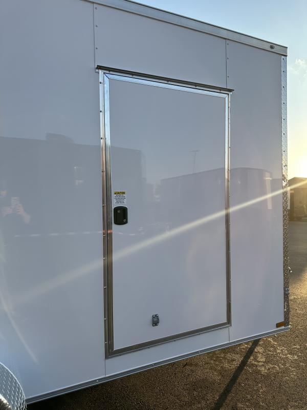 2025 Titanium 7x16 - 7' Int Ht - .080 PolyCore Ext Enclosed Trailer in Middletown, OH | Trailer ...