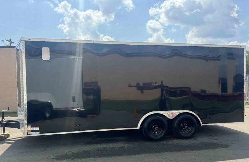 2025 Titanium 8.5x20 .080 PolyCore Ext - 5200# Axles - 7' Int Ht ...