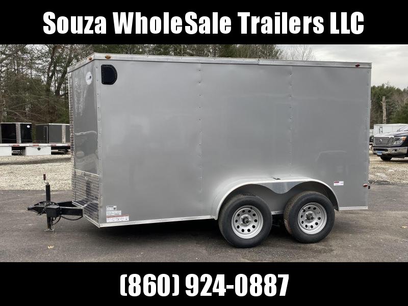 2022 J&C Trailers 6X12TA TEMDER AXLE W/REAR RAMP DOOR Enclosed Cargo ...
