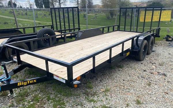70PI-18 Utility Trailer w/ Ramp Gate in Burgettstown, PA | Trailer Trader