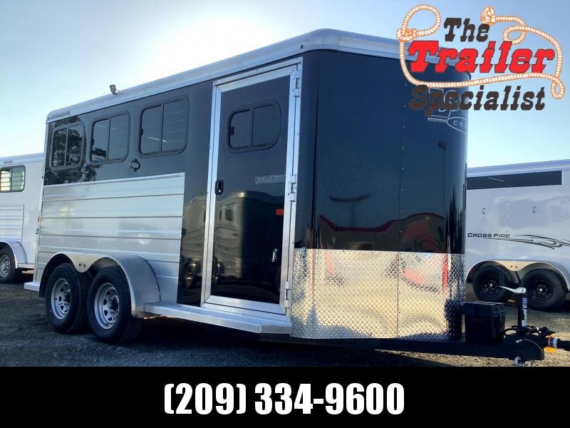 NEW 2022 Logan Coach 3H Bullseye Bumper Pull Horse Trailer | Near Me