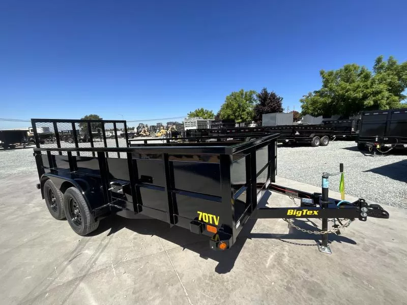 NEW 2026 Big Tex 70TV-14BRK2 7x14' 7K GVW Utility Trailer in Acampo, CA ...