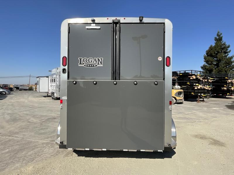 NEW 2023 Logan Coach BULLSEYE2BPSL Bullseye 2 Horse Straight Load ...