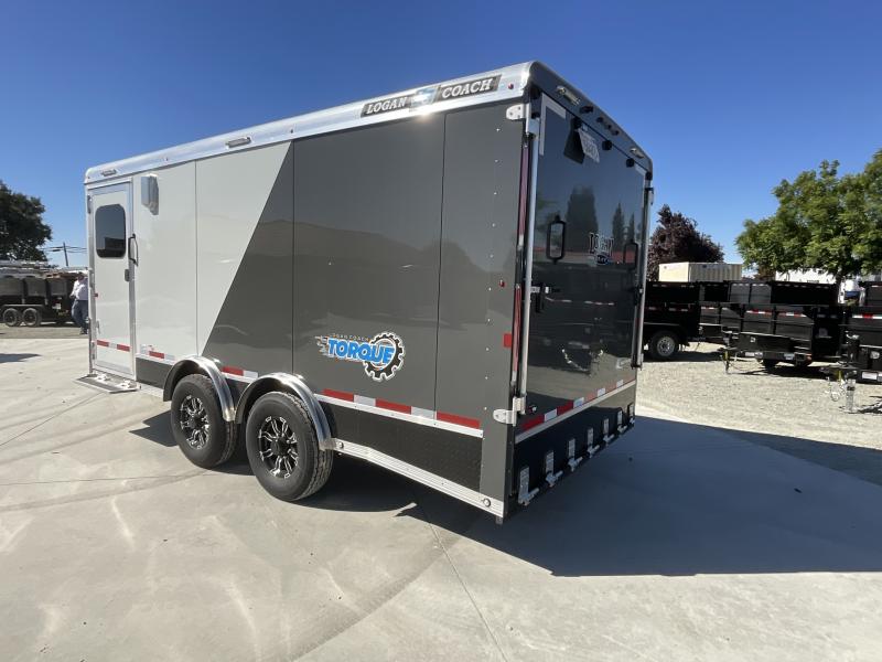NEW 2024 Logan Coach TORQUE16BP Torque 8'x16' BP Toy Hauler in Acampo ...