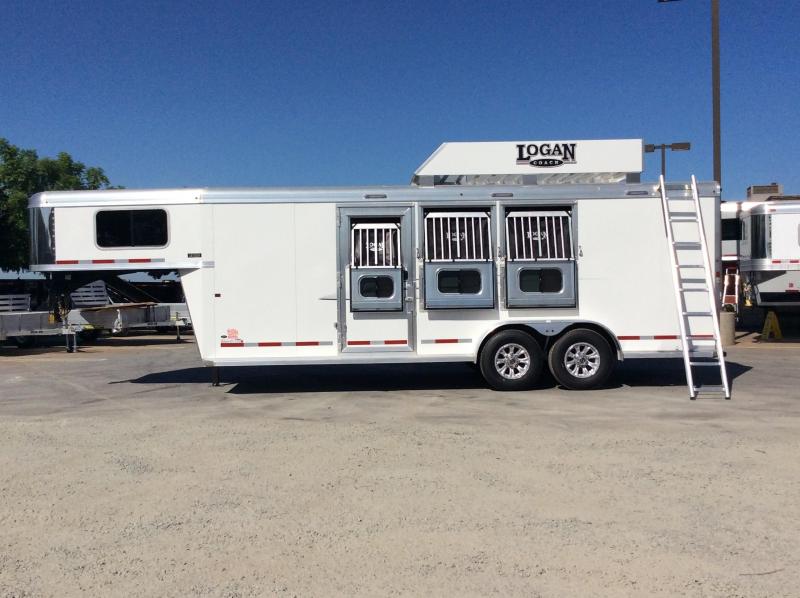 NEW 2020 Logan Coach 3H Edge GN Horse Trailer in Acampo, CA | Trailer ...