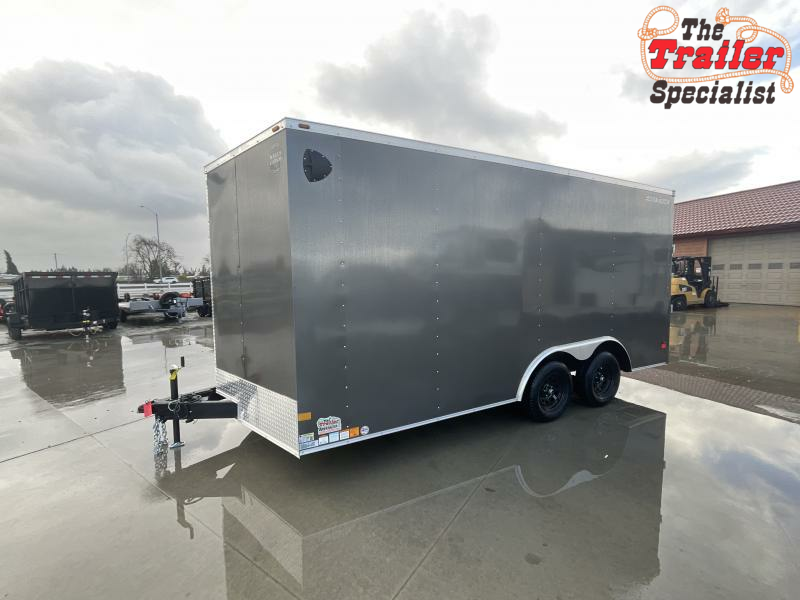 NEW 2025 Wells Cargo FT8516T2-D Fast Trac 8.5x16 7K GVW Enclosed Cargo ...
