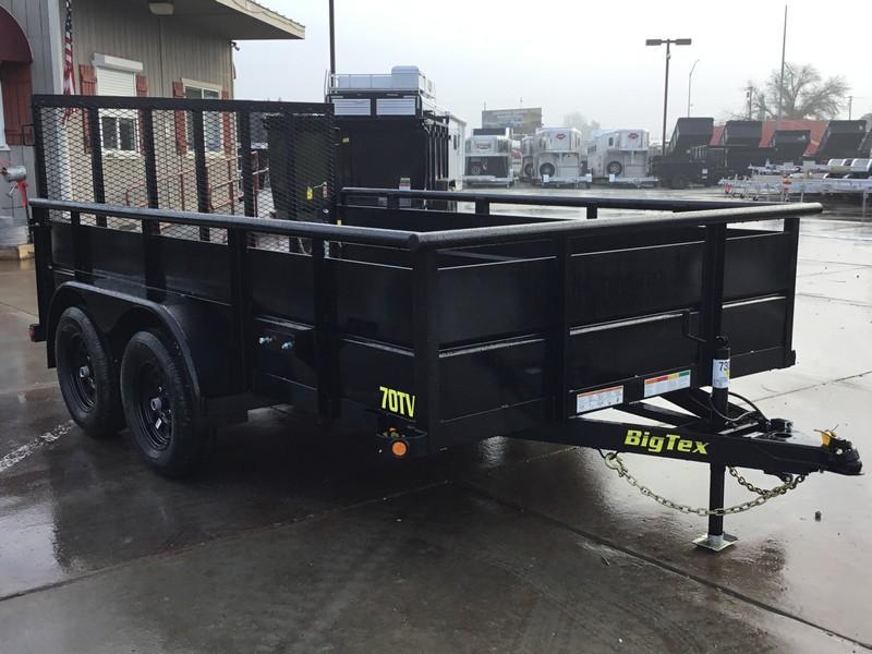 New 2025 Big Tex 70TV-12 7x12 Utility Trailer in Acampo, CA | Trailer ...