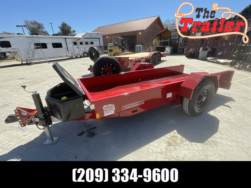 NEW 2025 Midsota SL12RA-BP-077 52"x12' 7.7K GVW Single Axle Utility ...