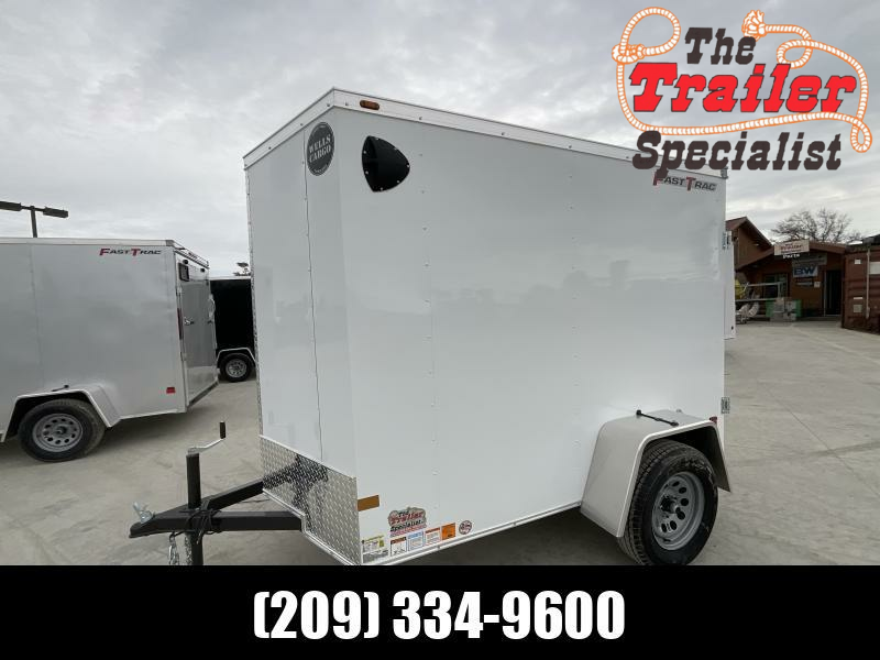 NEW 2025 Wells Cargo FT58S2-D Fast Trac 5X8 2,990 GVW Cargo / Enclosed ...
