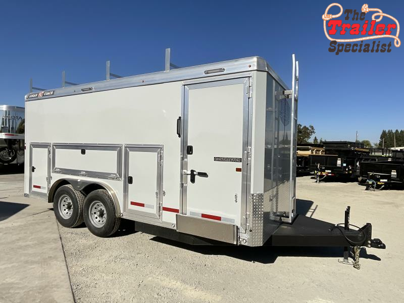 NEW 2024 Logan Coach CONTRACTOR816BP Contractor 8x16 Tandem Axle Cargo ...