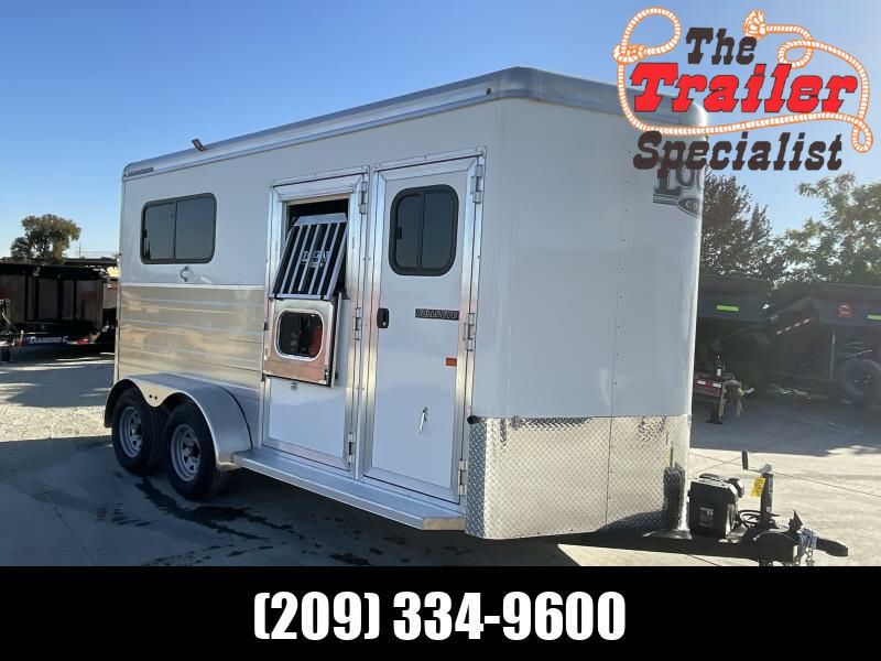 NEW 2023 Logan Coach BULLSEYE2BPSL Bullseye 2 Horse Straight Load ...