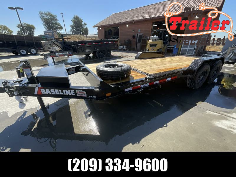 2025 Baseline HTL207L20X82. 82"X 20' 14K GVW TANDEM TILT EQUIPMENT ...