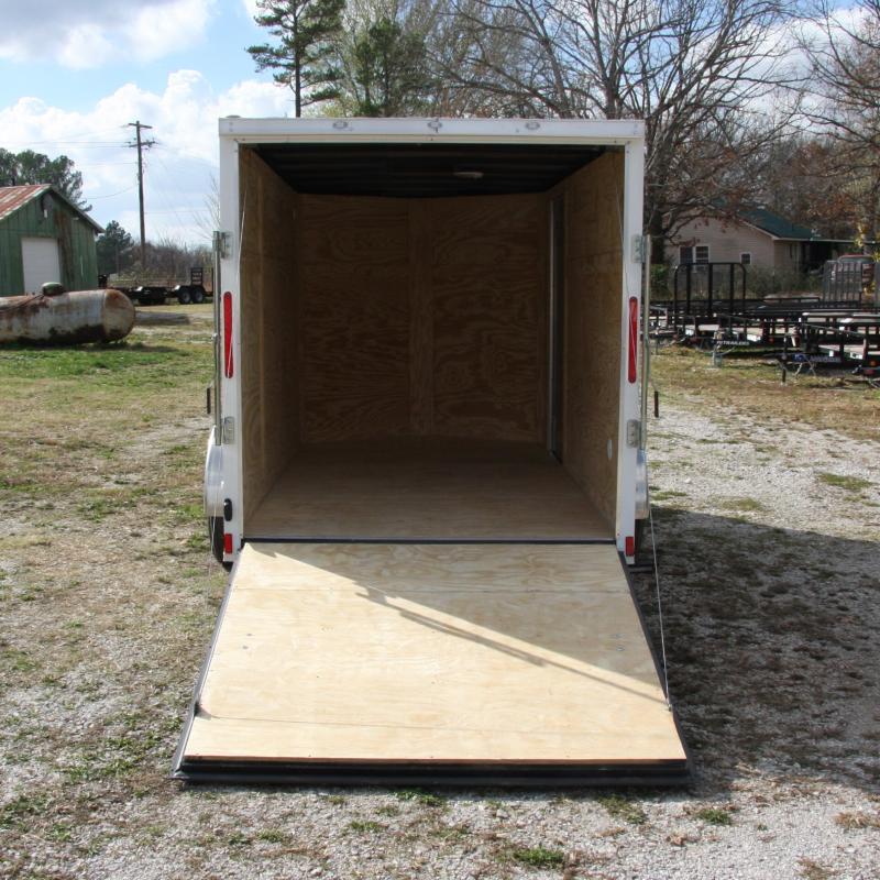Cynergy Cargo 6X12 V-NOSE CARGO TRAILER REAR RAMP SIDE in Garfield, AR ...