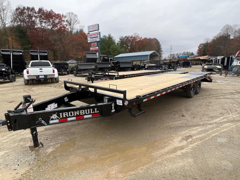 2023 Iron Bull Trailers FDP Series / 102" Wide x 25' Long / Deckover ...