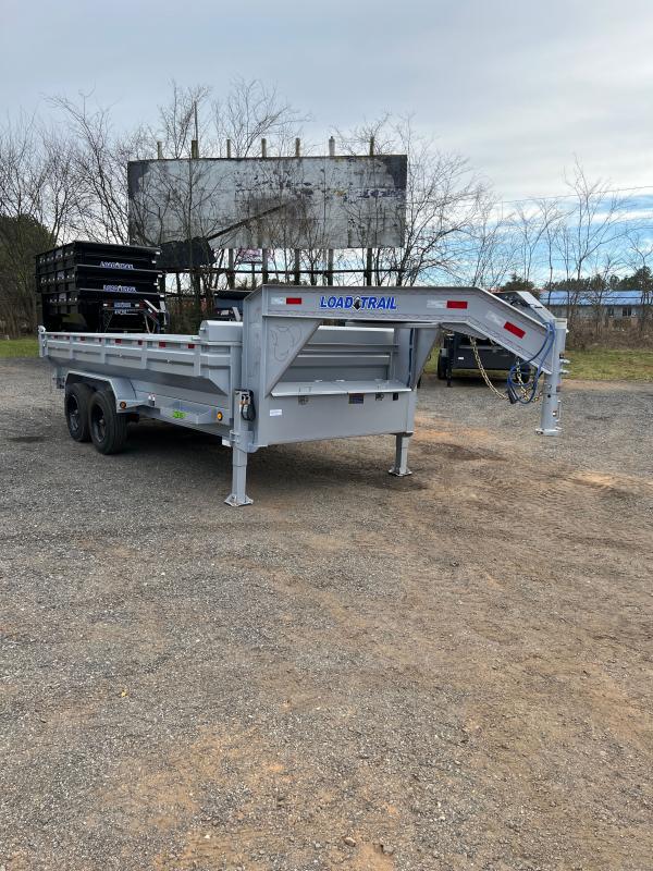 New 2022 Load Trail 7ft x 16ft 14k Tandem Axle Bumper Pull Dump w/3ft ...