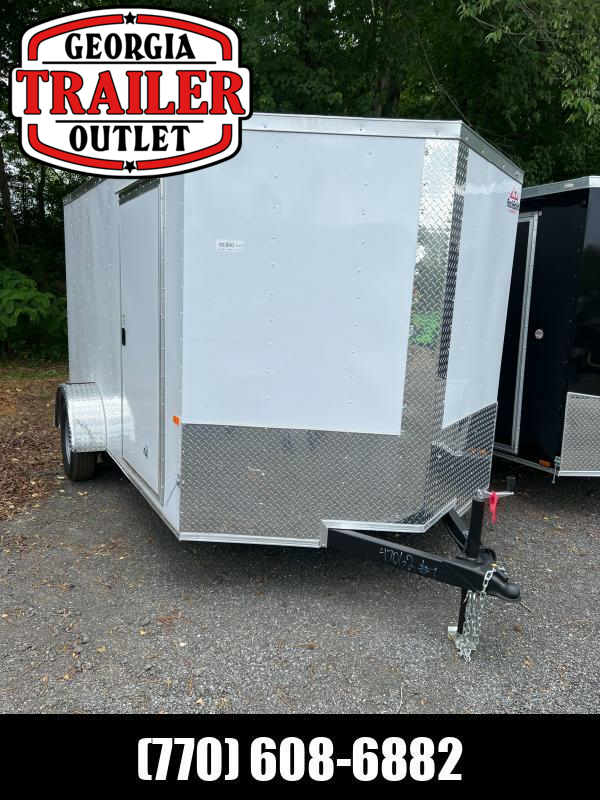Enclosed Cargo Trailer Rock Solid 7x12 3.5k | Georgia Trailer Outlet ...