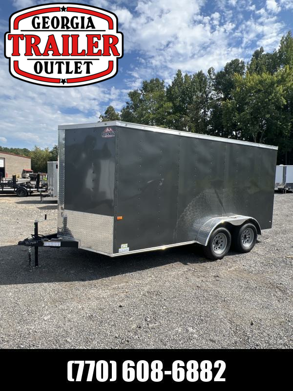 Enclosed Cargo Trailer Rock Solid 7x14 7k | Georgia Trailer Outlet ...