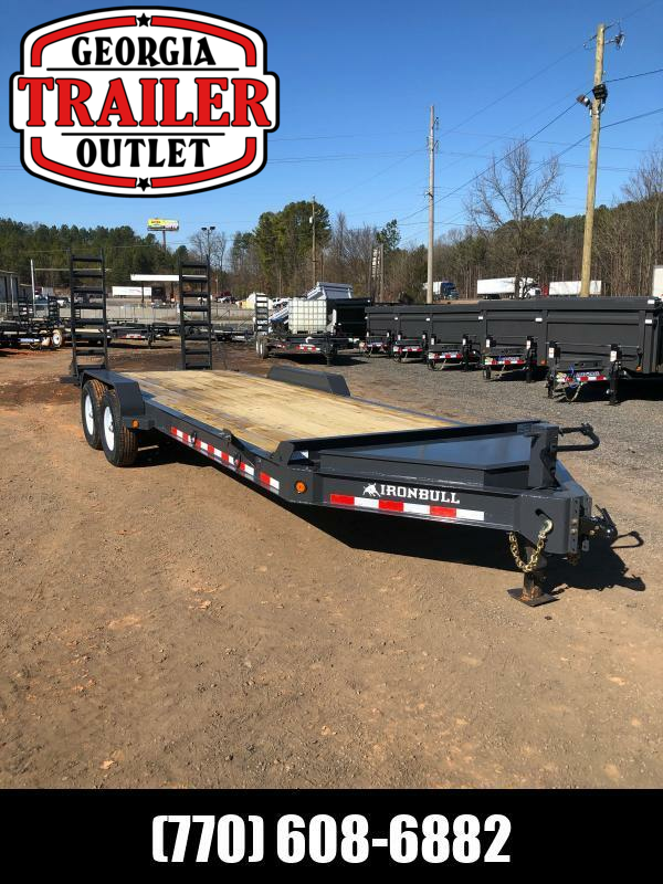 New 2022 Iron Bull 7ft x 22ft 14k Tandem Axle Bumper Pull Car/Equipment ...