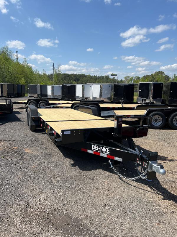 New 2022 Behnke 7ft x 22ft 14k Tandem Axle Bumper Pull Tilt Deck ...