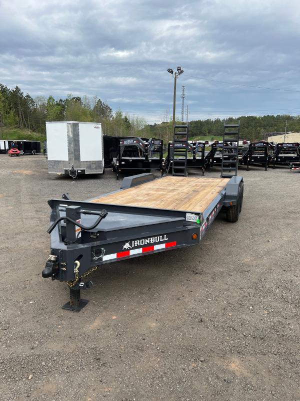 New 2022 Norstar/Iron Bull 7ft x 20ft 14k Tandem Axle Bumper Pull Car ...