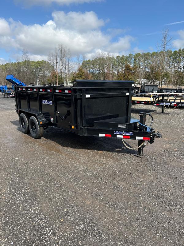 New 2022 Load Trail 7ft x 14ft 14k Tandem Axle Gooseneck Dump w/4ft ...