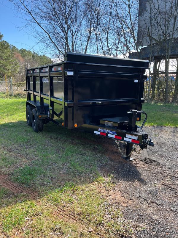 New 2022 Load Trail 7ft x 14ft 14k Tandem Axle Gooseneck Dump w/4ft ...