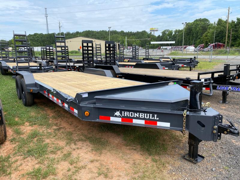 New 2022 Iron Bull 7ft x 20ft 14k Tandem Axle HD Bumper Pull Car ...