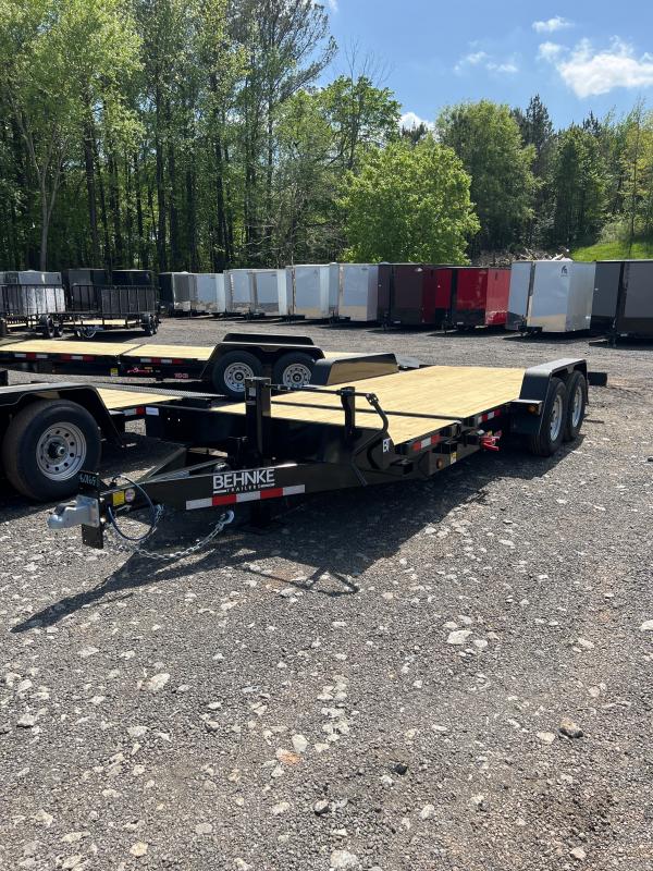 New 2022 Behnke 7ft x 20ft 14k Tandem Axle Bumper Pull Tilt Deck ...