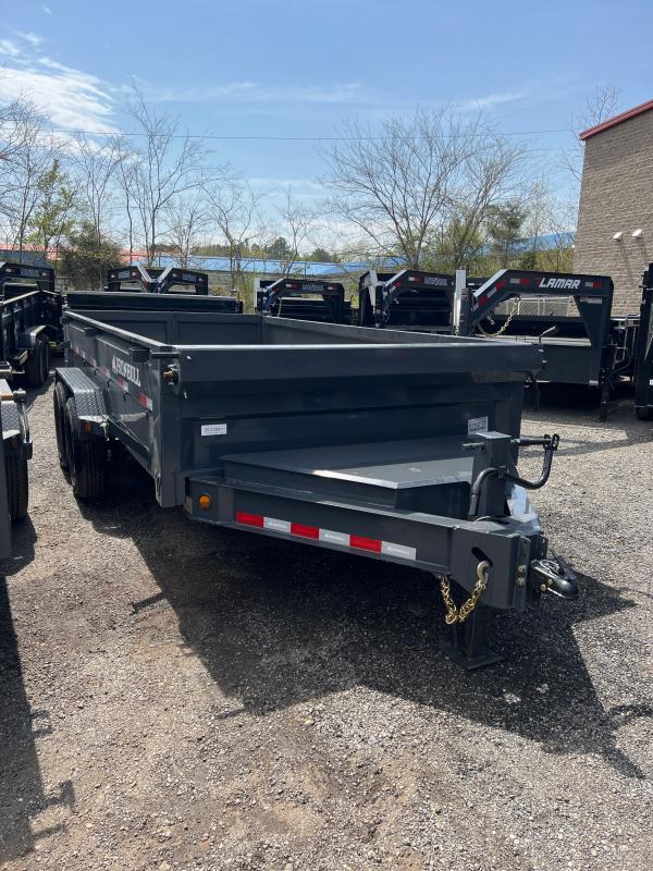 New 2022 Norstar/Iron Bull 7ft x 14ft 14k Tandem Axle Bumper Pull Dump ...