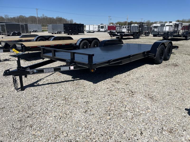 20' TA Steel Floor Car Trailer w/ Ramps in Wilmington, OH | Trailer Trader