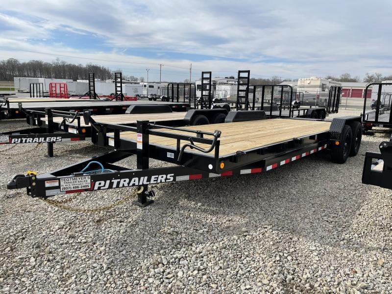 PJ Trailers 24' Equipment Trailer w/ Monster Ramps in Wilmington, OH ...