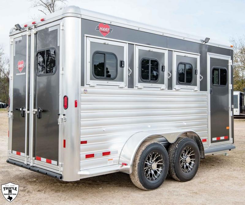 2024 Hart Trailers M3HB 17 3 Horse Trailer in Willspoint, TX | Trailer ...