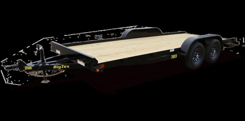 2022 Big Tex Trailers 70CH 18 Car / Racing Trailer in Willspoint, TX ...