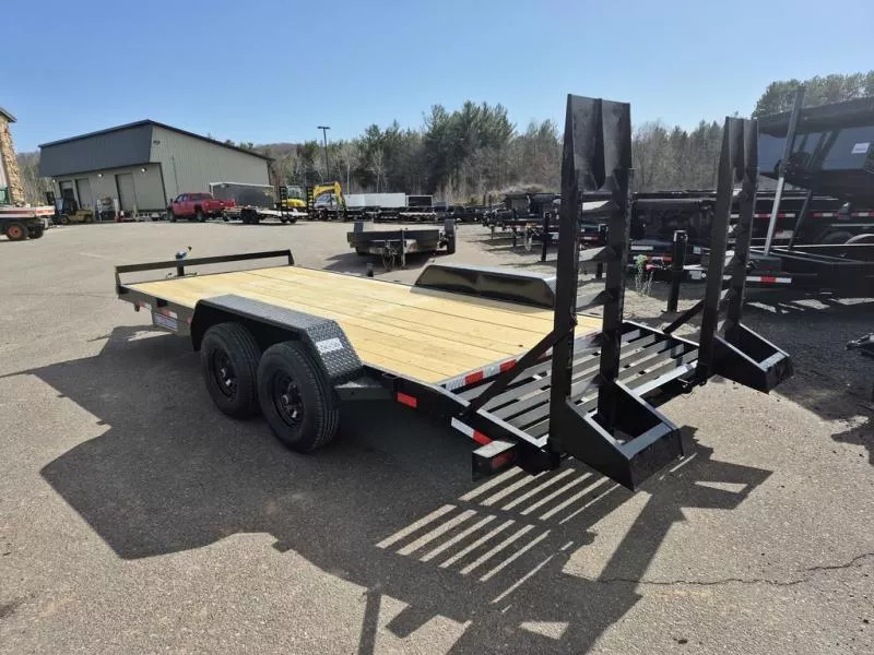 2025 Triple Crown Trailers 7' X 18' 10K Steel Channel Frame Equipment ...