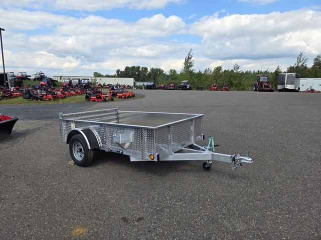2025 Trophy Trailers 5' X 8' 2.2K Diamond Plate Aluminum Utility Traile ...