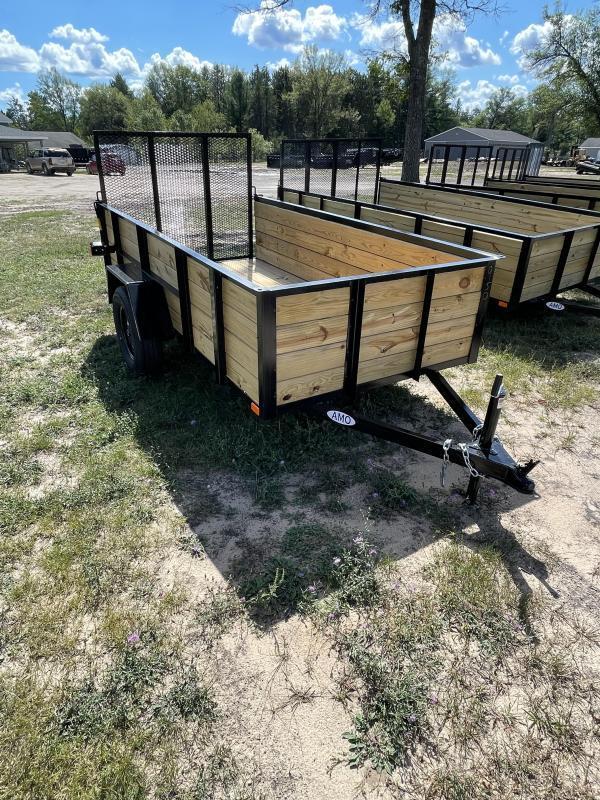 2021 American Manufacturing Operations (AMO) 6.4 x 12 Utility Trailer ...