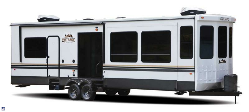 2023 Forest River Cedar Creek Cottage 40 CDL Destination Trailer ...
