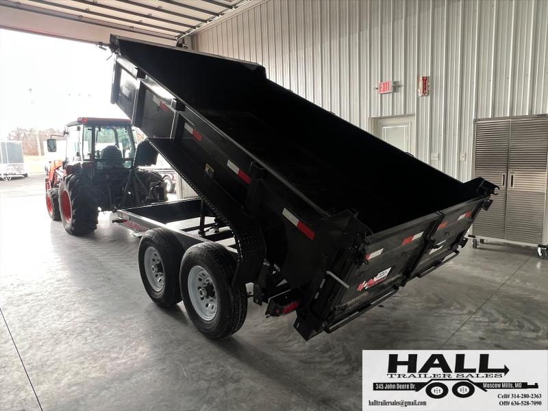 Trailerman Dump Trailer 2023 Trailerman 83"x12' 14K Hydraulic Dump Bed