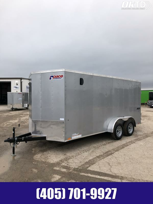 Enclosed Cargo Trailer Pace American 7 X 16 7k in Norman, OK | Trailer ...
