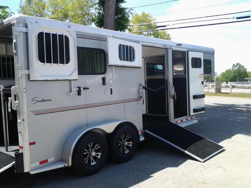 2023Sundowner Trailers Charter Elite 2h Gn Horse Trailer/Side Unload in ...