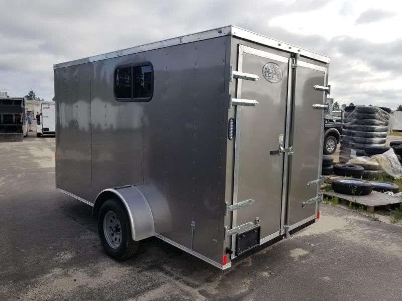 New Rock Solid Cargo Camper Trailer 6x12 Single Axle Enclosed Cargo ...