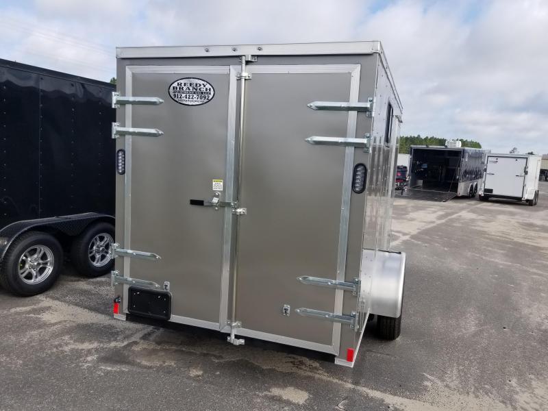 New Rock Solid Cargo Camper Trailer 6x12 Single Axle Enclosed Cargo ...
