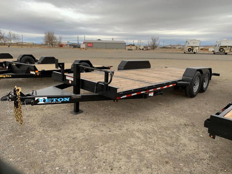 2021 Teton 20' (4+16') Tilt Trailer in Three Forks, MT | Trailer Trader