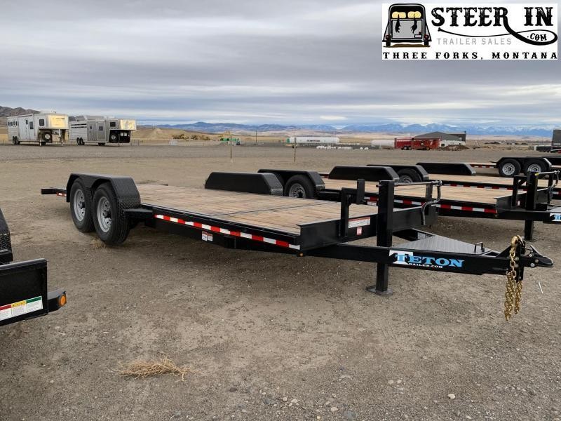 2021 Teton 20' (4+16') Tilt Trailer in Three Forks, MT | Trailer Trader